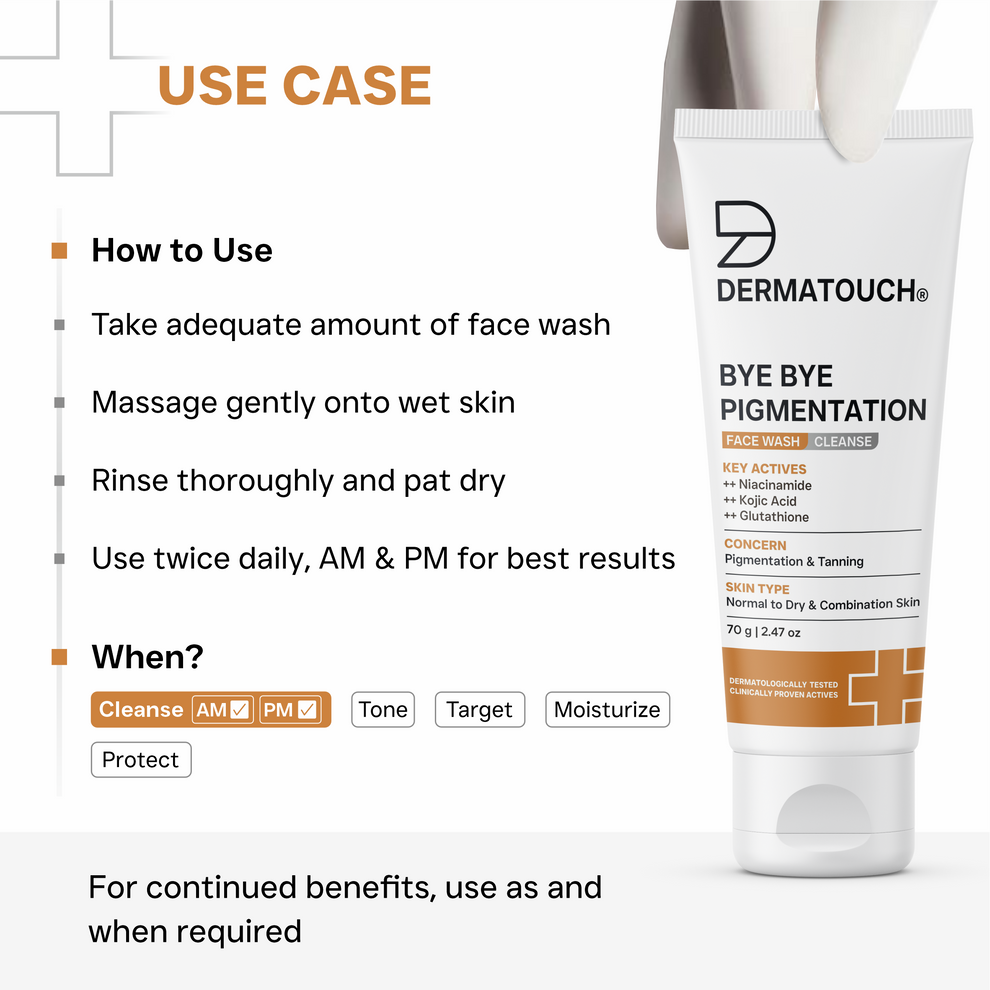 Shop Bye Bye Pigmentation Face Wash | Trusted Indian Pharmacy Brand ...