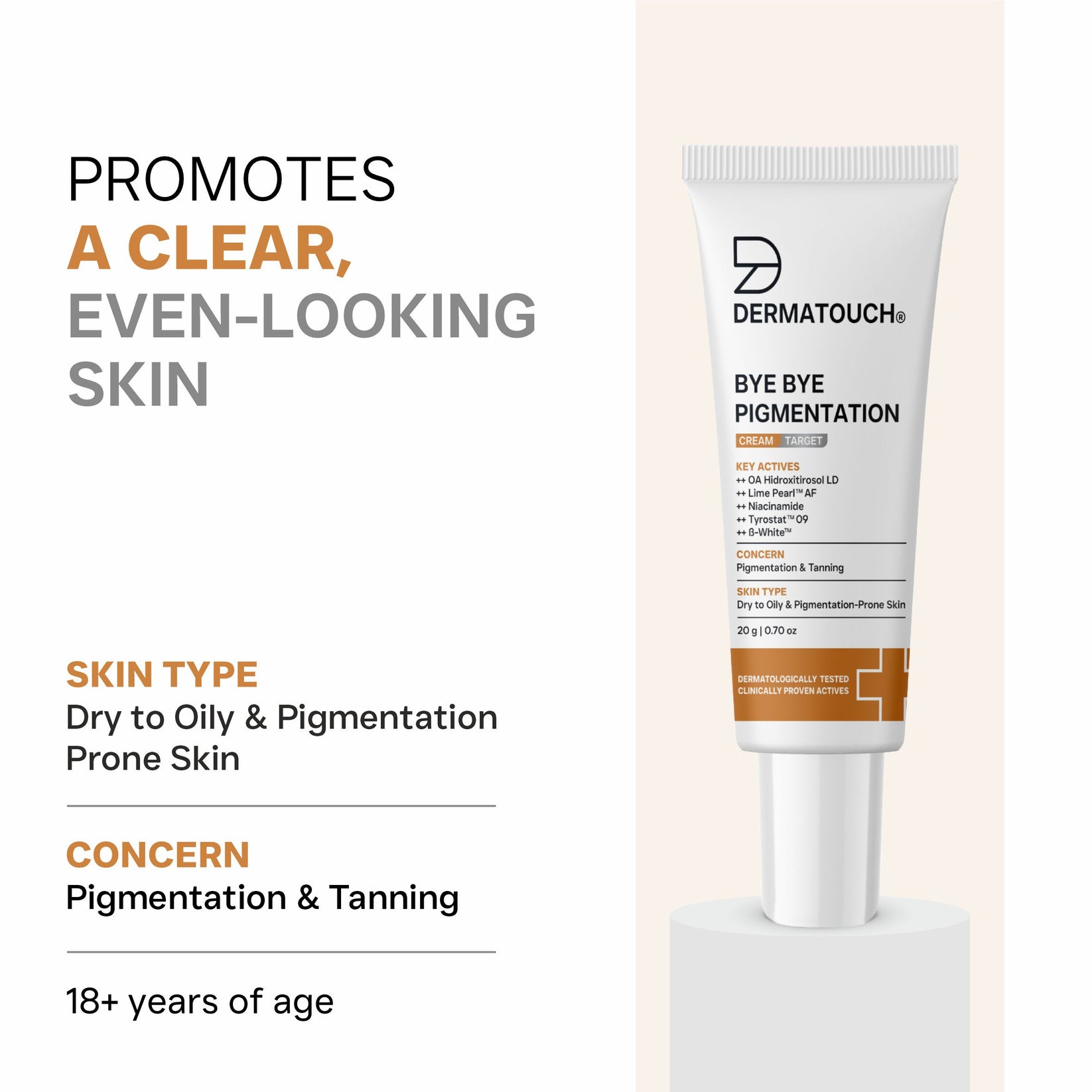 Dermatologist Tested Bye Bye Pigmentation Cream by Dermatouch – DERMATOUCH