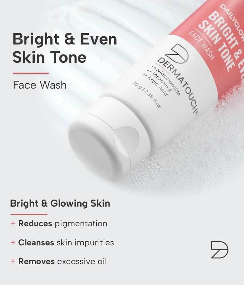 Buy Dailyglow Bright & Even Skin Tone Face Wash | 8 Week Pack