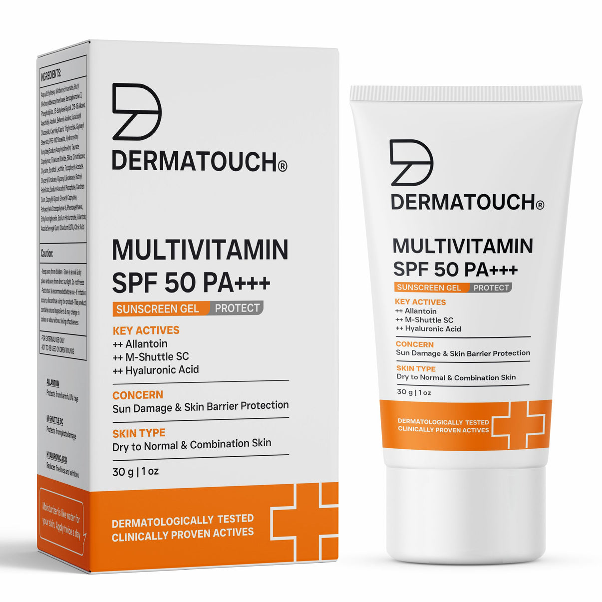 Multivitamin Sunscreen 50 PA+++ | Broad Spectrum UV Protection 30g ...